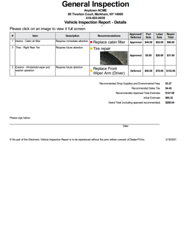 Generating the MPI report